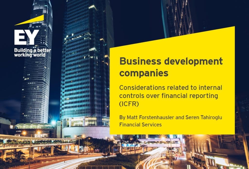 BDCs: Considerations Related to ICFR | Corporate Compliance Insights