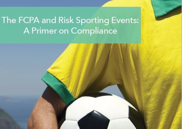 The FCPA and Risk Sporting Events: A Primer on Compliance | Corporate ...