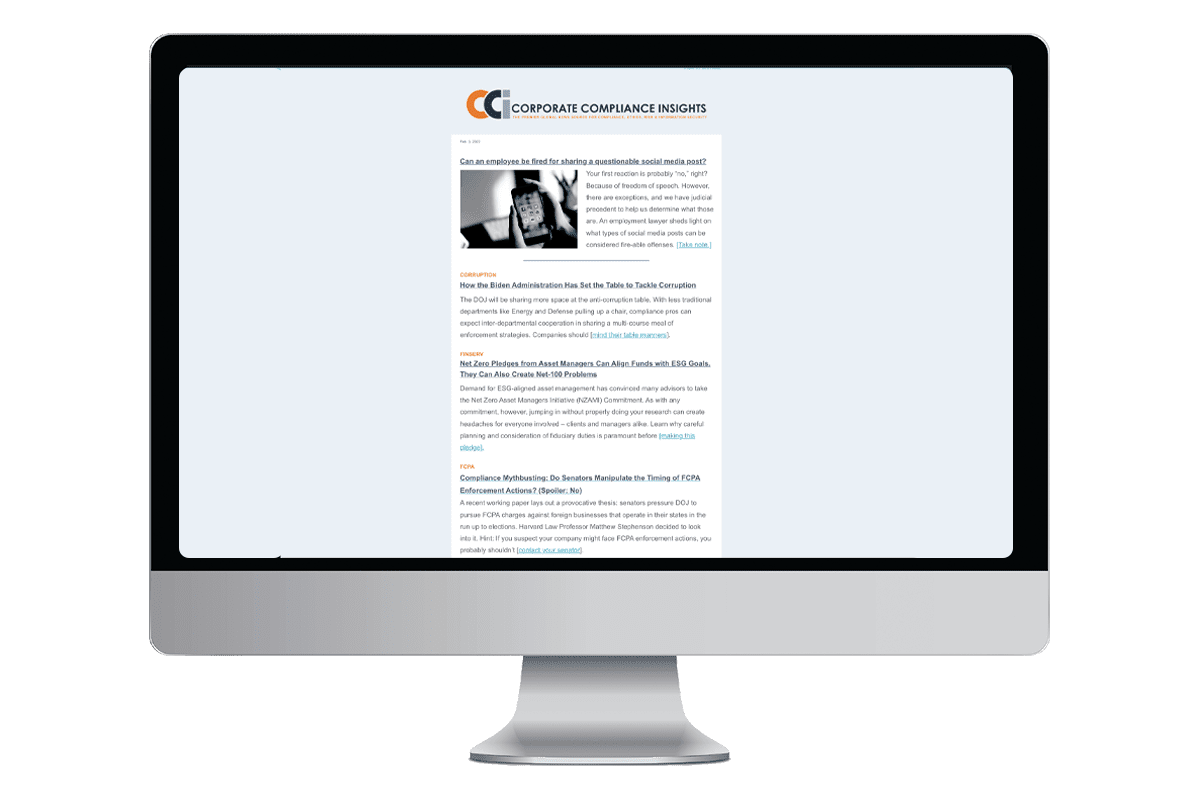 Compliance News, Trends and Hot Topics | Compliance Articles ...