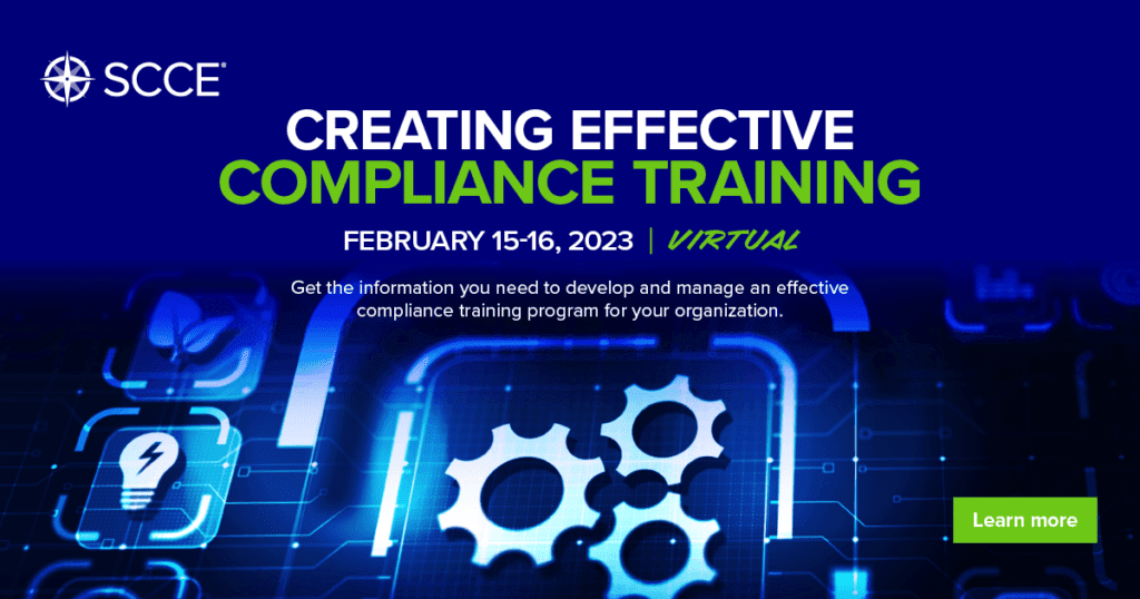 Upcoming Events – Corporate Compliance Insights