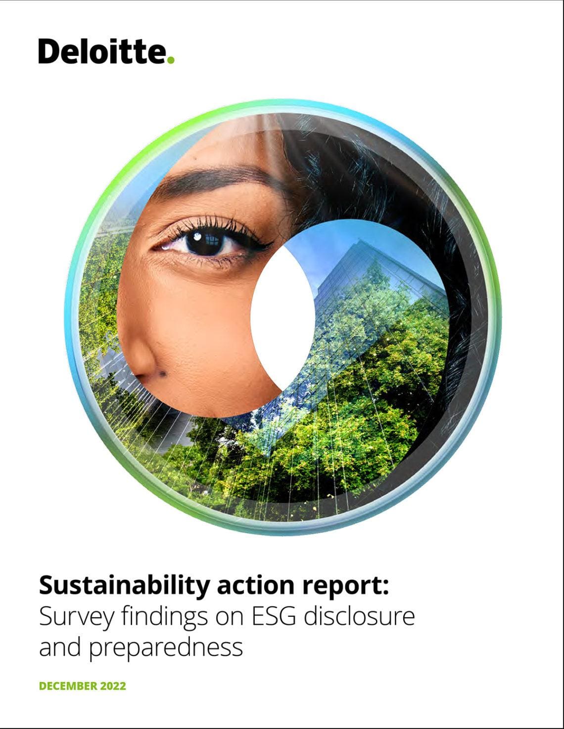 Deloitte Sustainability Action Report | Corporate Compliance Insights