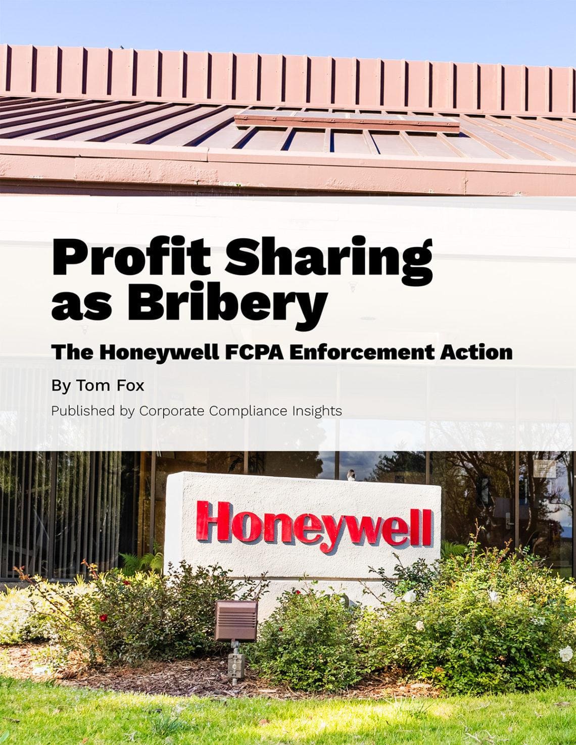 Honeywell FCPA Enforcement Action | Corporate Compliance Insights