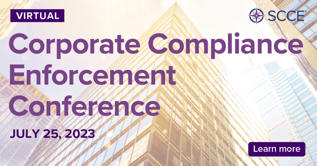Upcoming Events – Corporate Compliance Insights