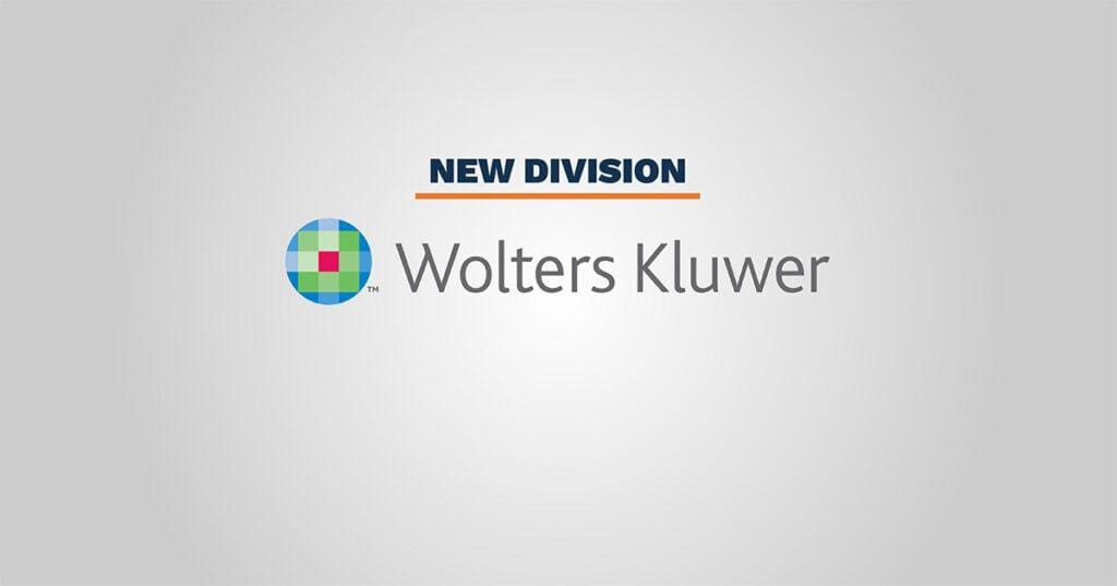 Wolters Kluwer Establishes Corporate Performance and ESG Division ...