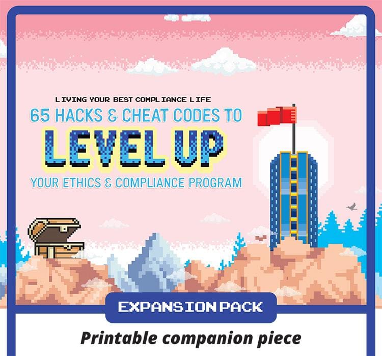 Book: 65 Hacks & Cheat Codes to Level Up Your Ethics & Compliance ...