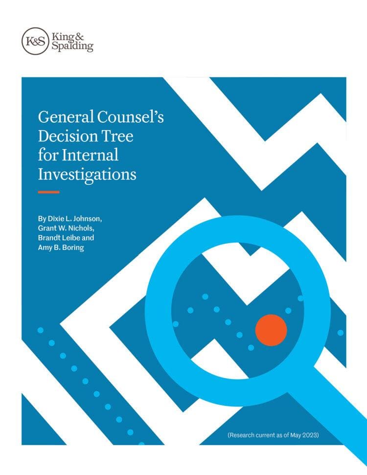 General Counsel’s Decision Tree for Internal Investigations | Corporate ...