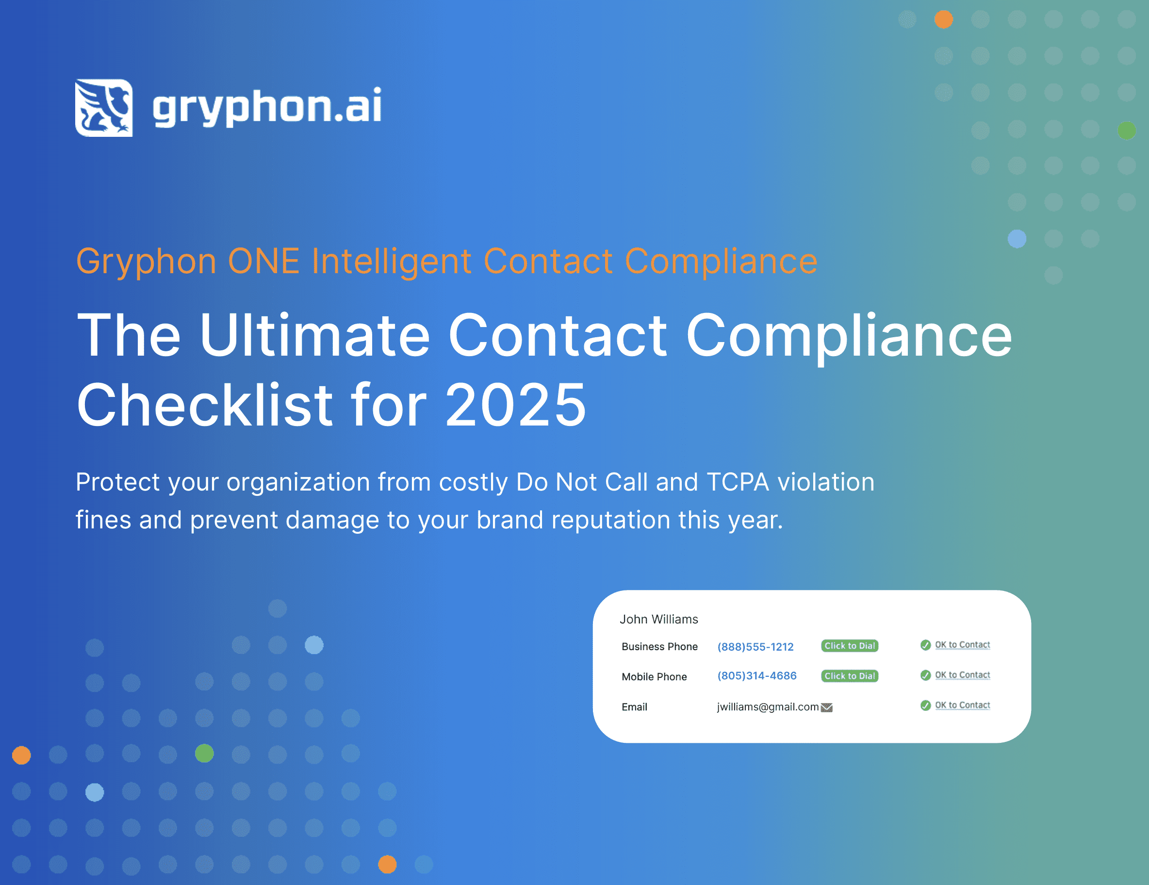 The Ultimate Contact Compliance Checklist for 2025 | Corporate ...