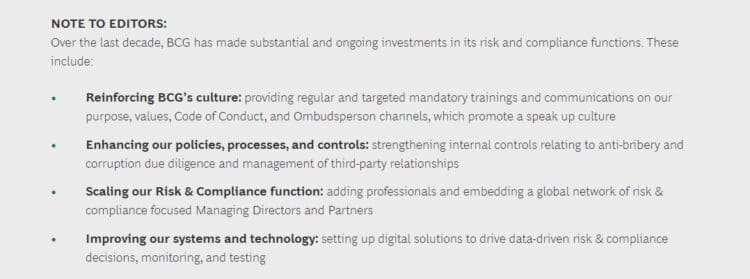 Compliance Lessons From Boston Consulting Group’s FCPA Declination ...