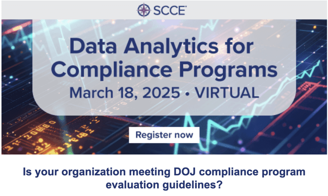 Compliance events | Corporate Compliance Insights