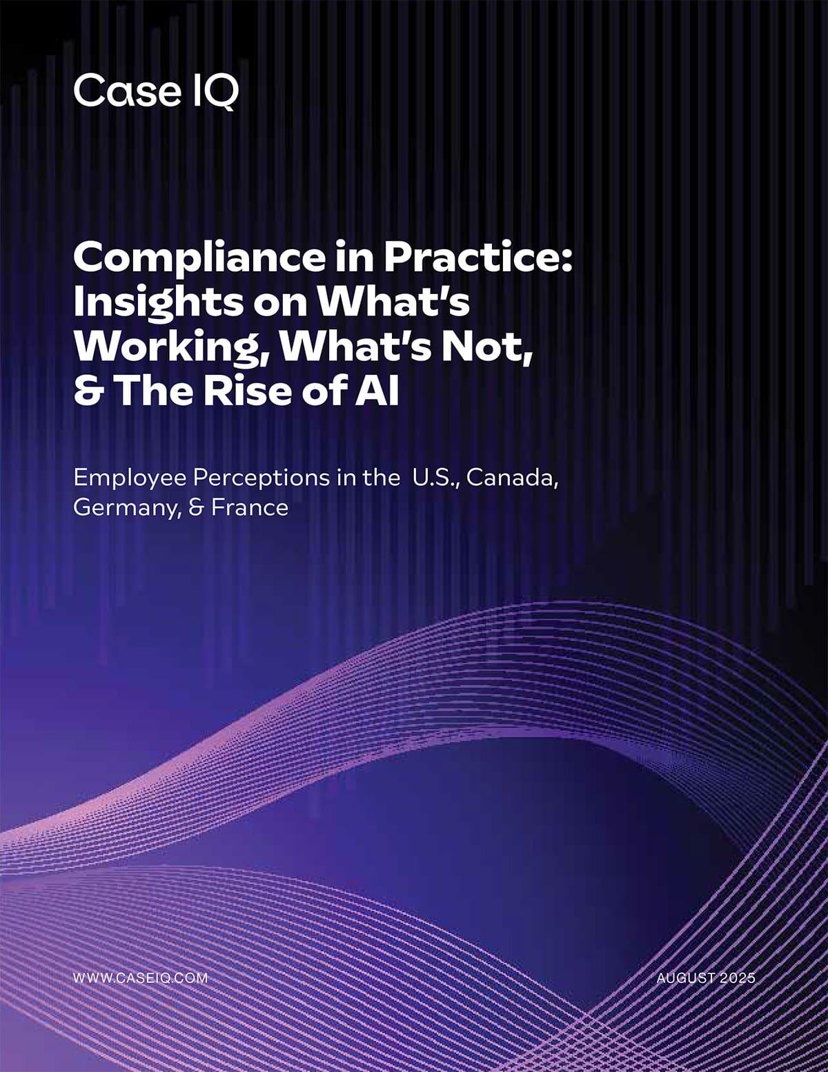 Global Compliance Culture Report | Corporate Compliance Insights